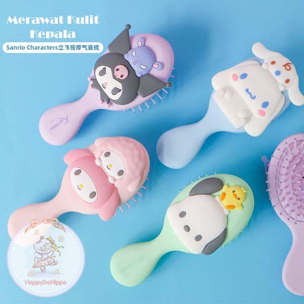 Miniso x Sanrio Super Cute Hair Comb/ Sanrio Character Hair Comb/ My ...