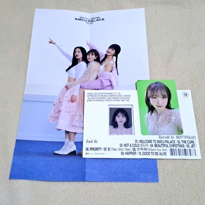 [READY] Album SMCU PALACE MEMBERSHIP CARD WENDY SET | Shopee Malaysia