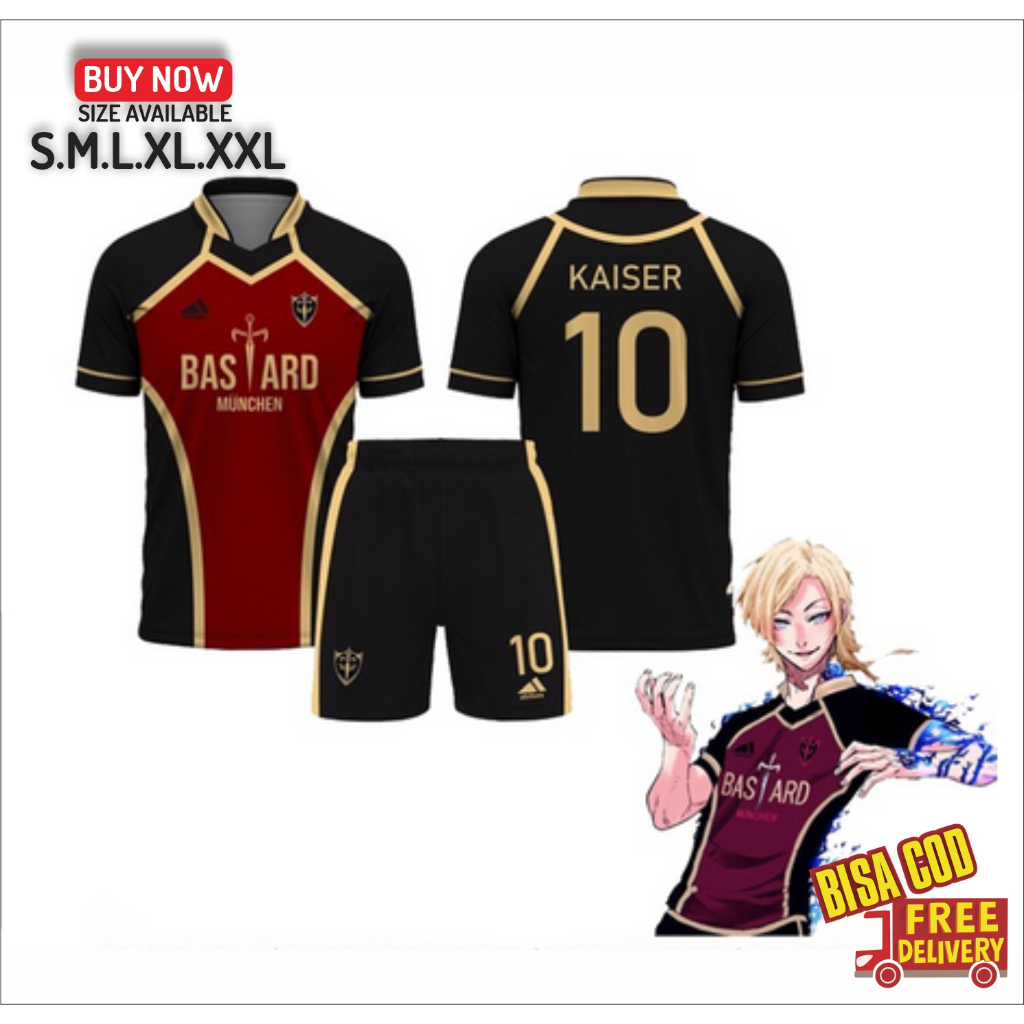 REPLIKA Futsal & Football Jersey Shirt VL Motif Replica Anime Bastard ...
