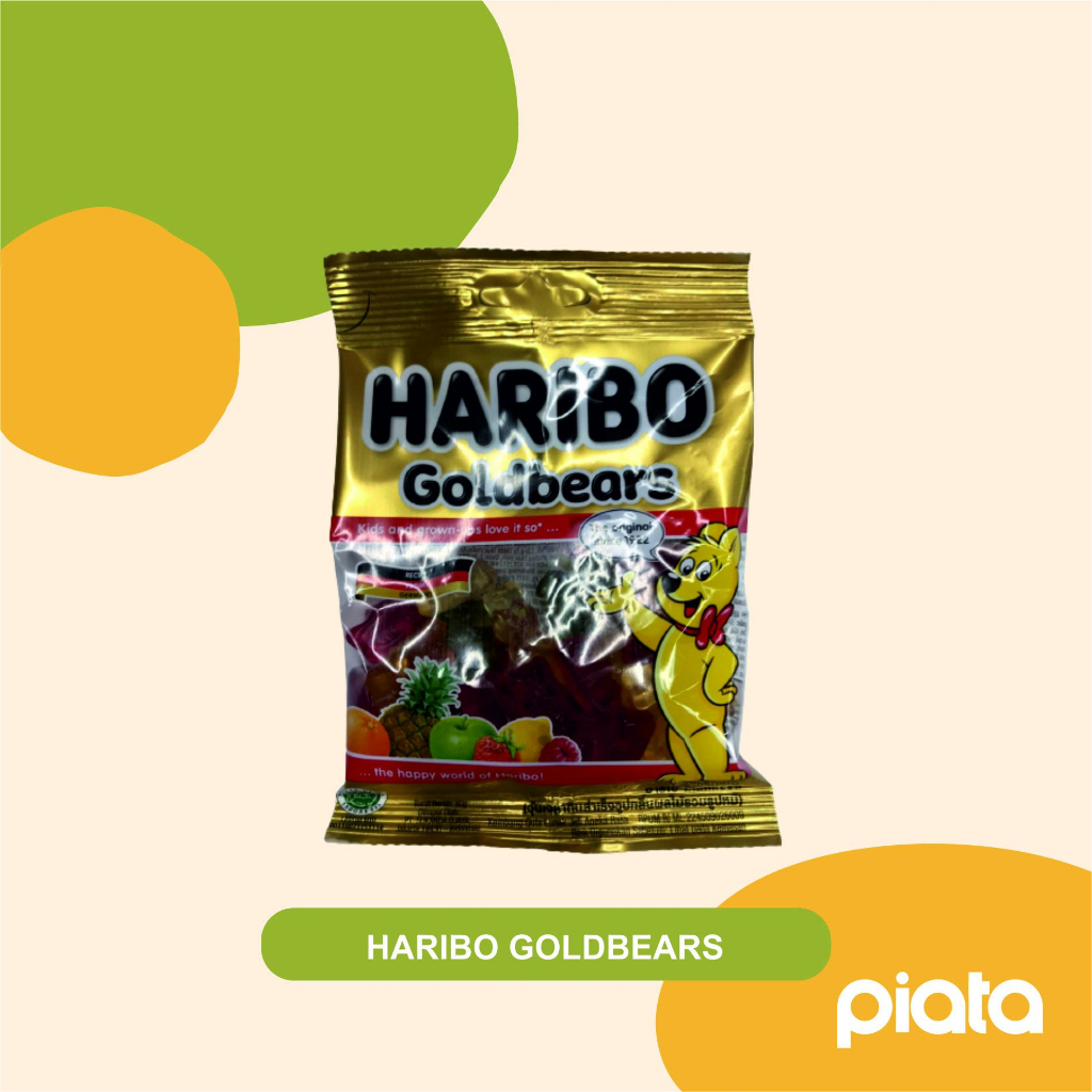 Haribo Gummy Gold Bears Delicious Jelly Candy Candy from Europe ...