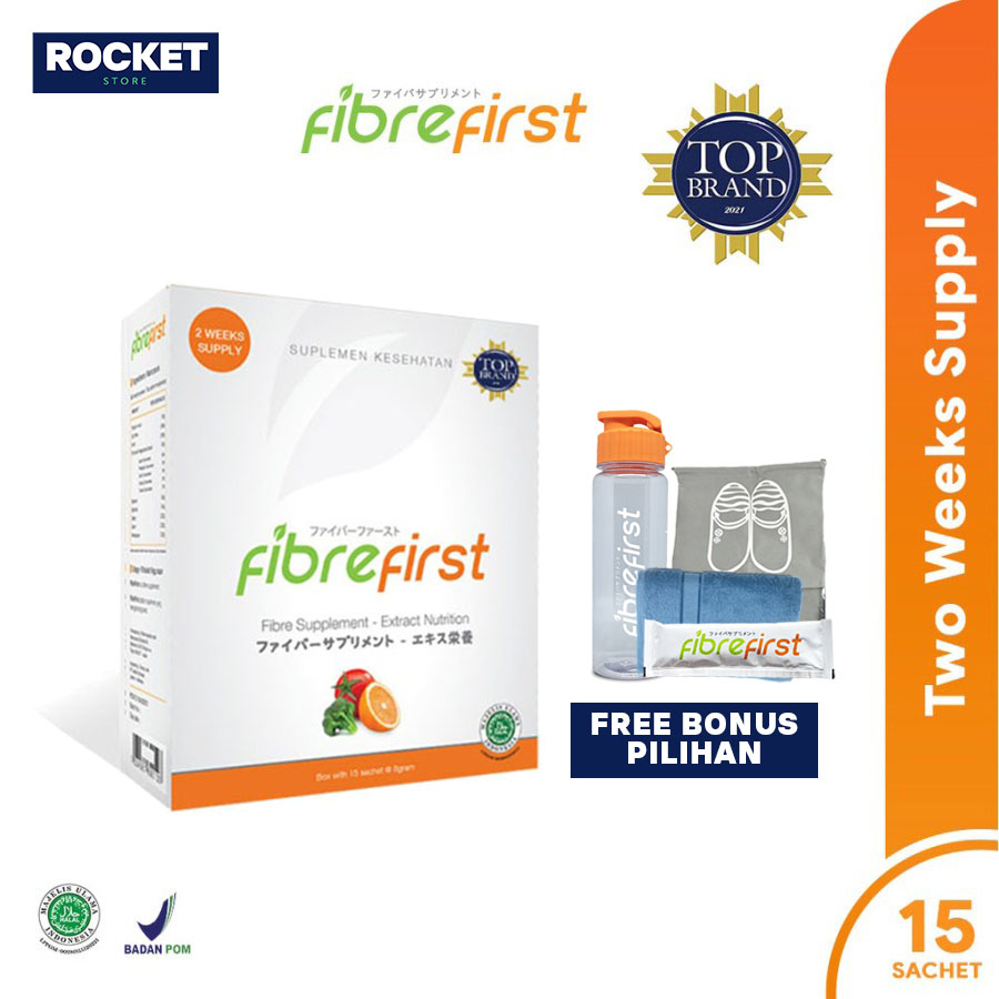 Fiber First 15 sachet 2 Weeks Supply 120gr - FiberFirst Fiber ...