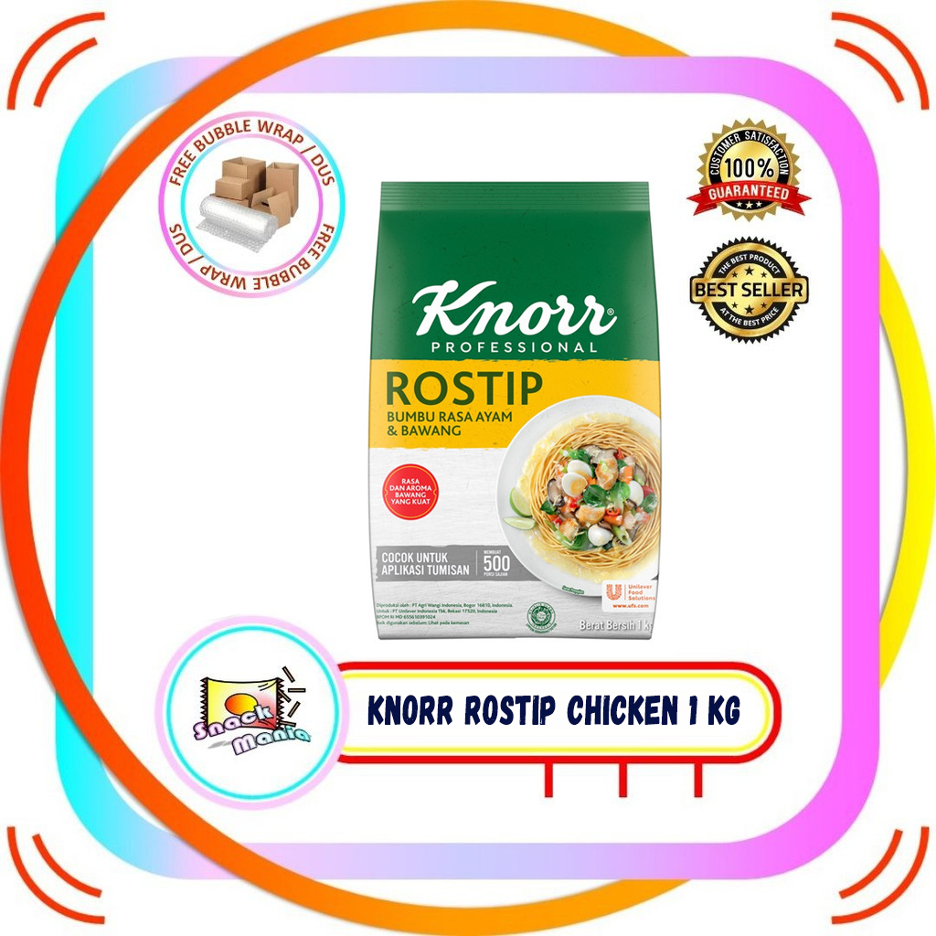 Knorr Rostip Powder Chicken And Onion Broth 1kg Chicken Powder | Shopee ...