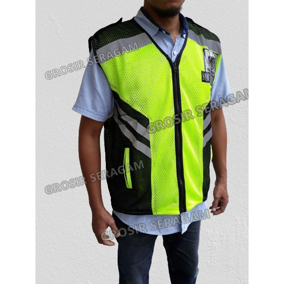 GS Latest Security Guard Vest Security Net Vest | Shopee Malaysia