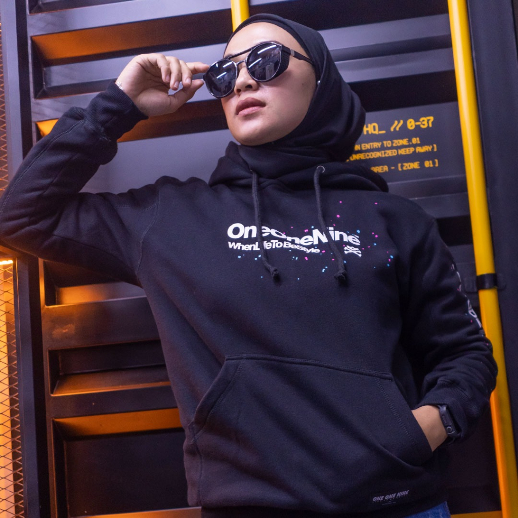 Ksr ONEONENINE - HOODIE THE CHARLOT BLACK SERIES | Shopee Malaysia