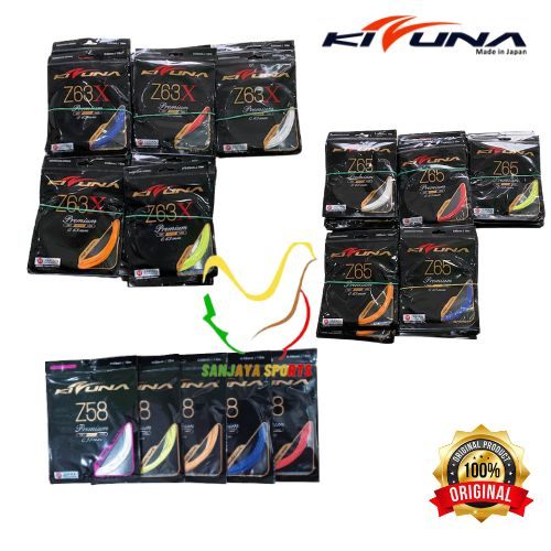 BADMINTON STRING KIZUNA Z58P Z63X Z65P JAPAN | Shopee Malaysia