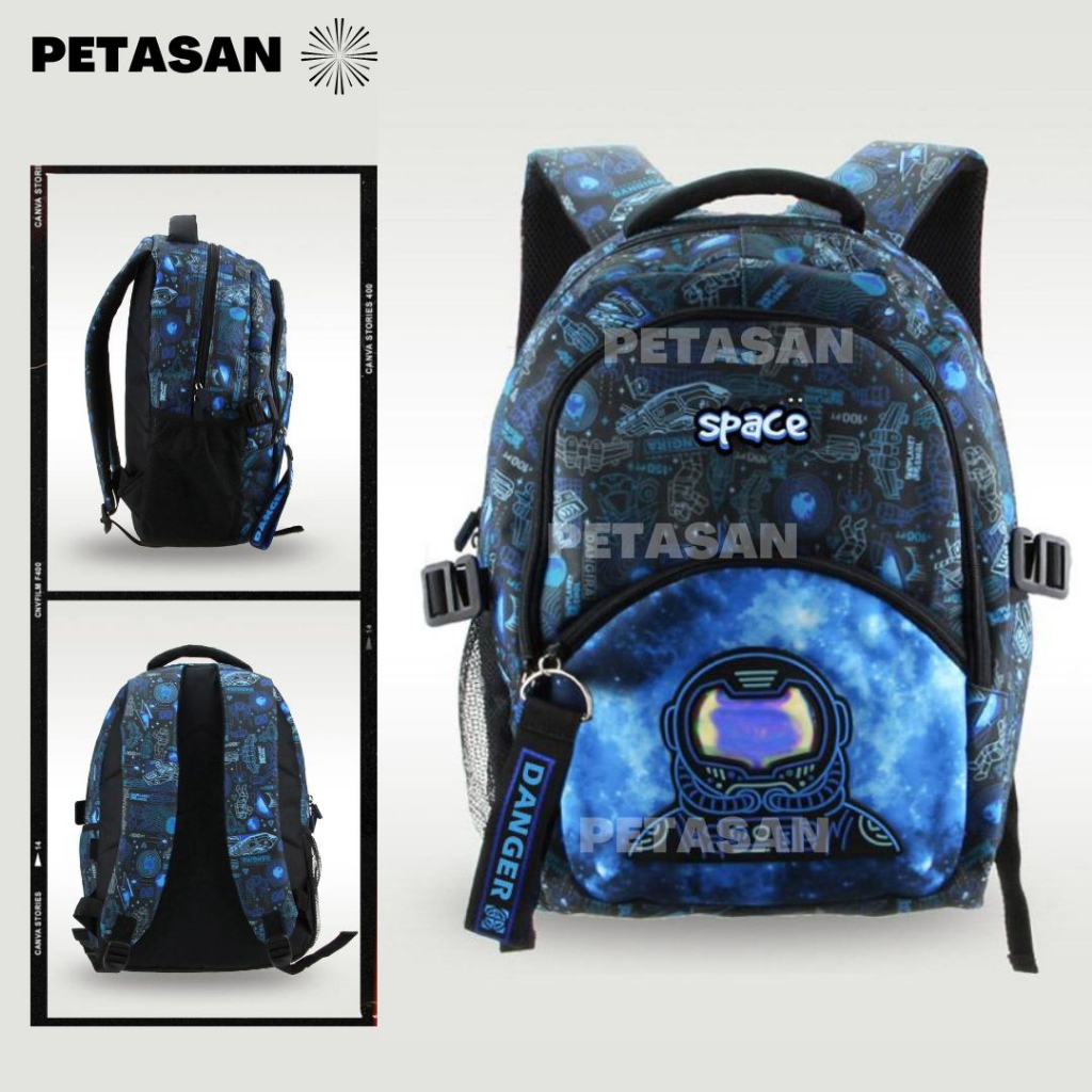 Pts - Elementary School Boys School Backpack - Space Kids School ...