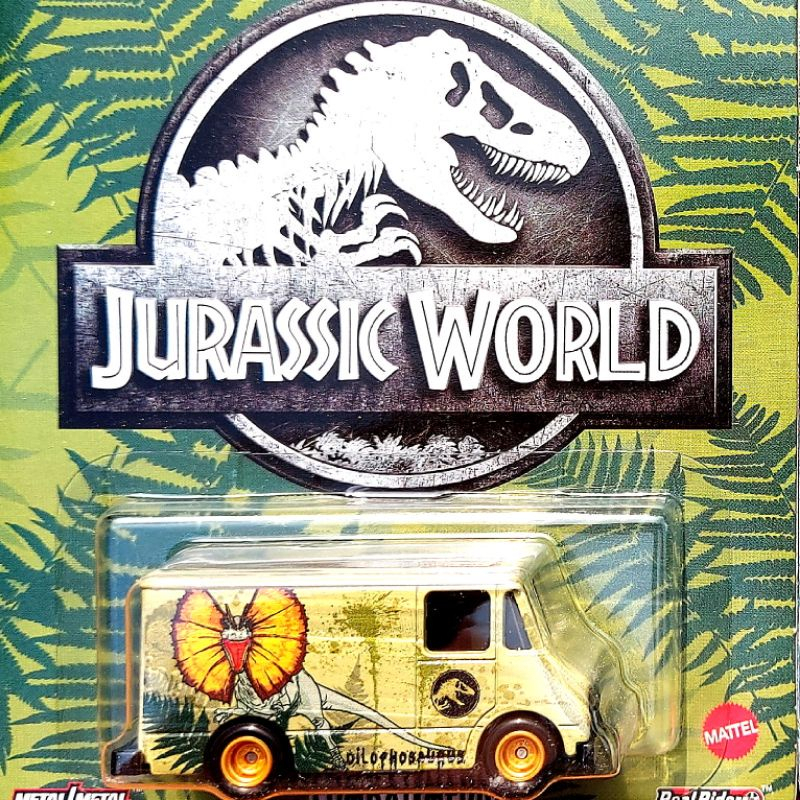 Hotwheels JURASSIC WORLD SET 5pcs - HW TOUR BUS MERCEDES BENZ UNIMOG U ...
