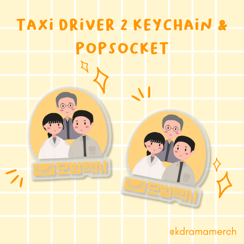 Taxi DRIVER 2 POPSOCKET AND KEYCHAIN DRAMA KOREA / DRAKOR / DRAMA KOREA ...