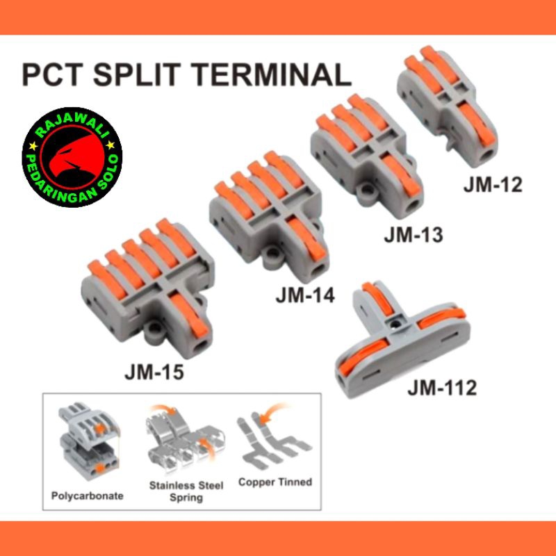 Terminal PCT SPLIT CABLE CONNECTOR CONNECTION | Shopee Malaysia