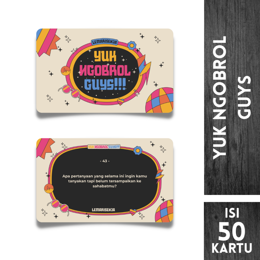 Wardrobe Dusk - game Cards - Let's Chat Guys - deep talk cards together ...