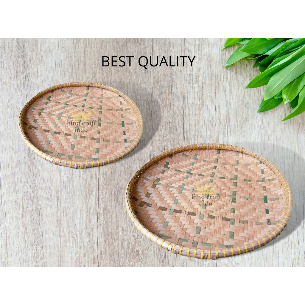 Small Bamboo Nyiru Tampah Tray 20 25 30 35 cm | Shopee Malaysia