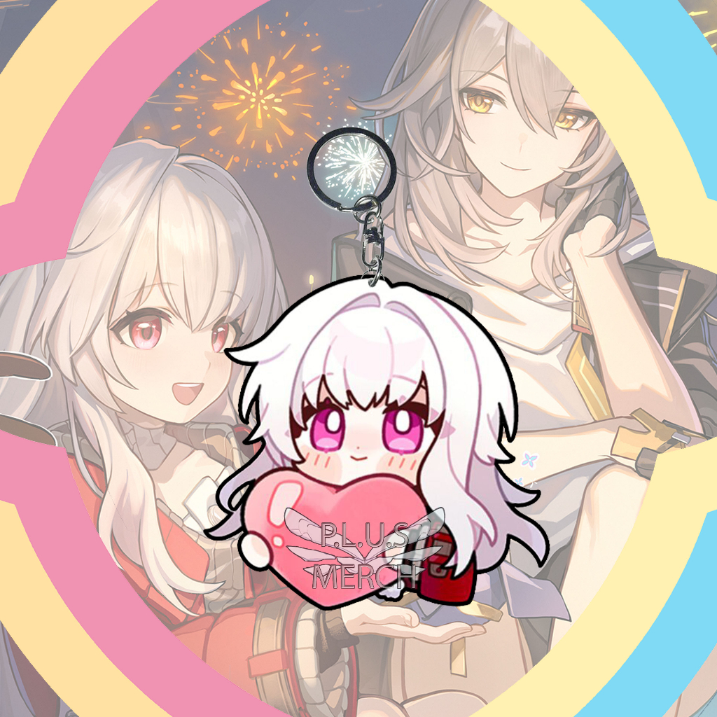 GANTUNGAN Keychain Honkai Star Rail Clara - HSR - Key Chain - Souvenir ...