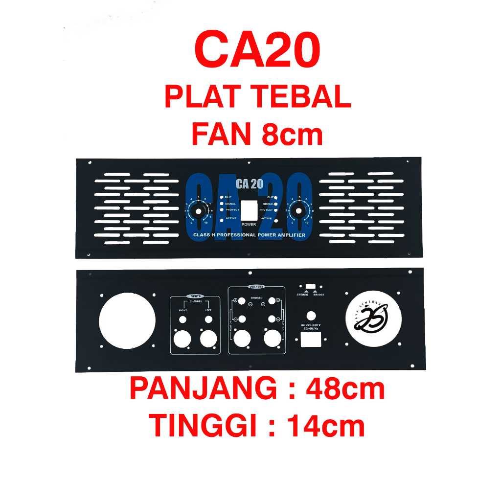 Plate COVER CA20 (1Set) PREMIUM BOX PANEL CA20 BOX PANEL Front Rear ...