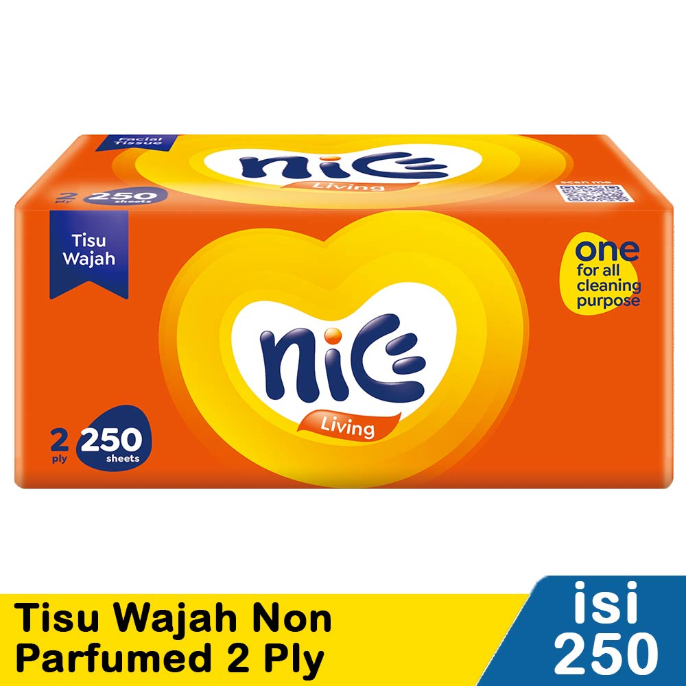 Tissue NICE 250 SHEETS 2 PLY SOFT PACK FACIAL FACIAL TISSUE HOME CARE ...