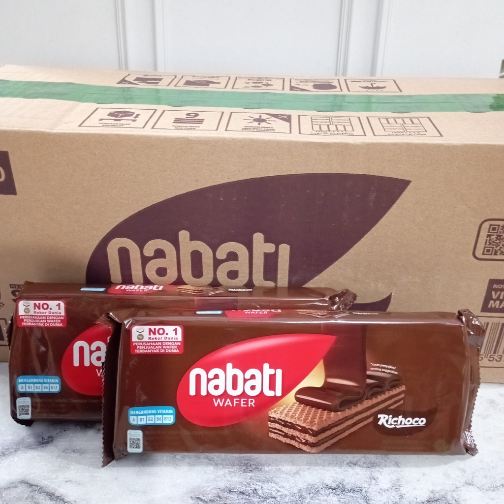 Wafer Nabati 110 Gram CARTON CONTAINS 24 Pcs - Wafer Carton/Nabati ...
