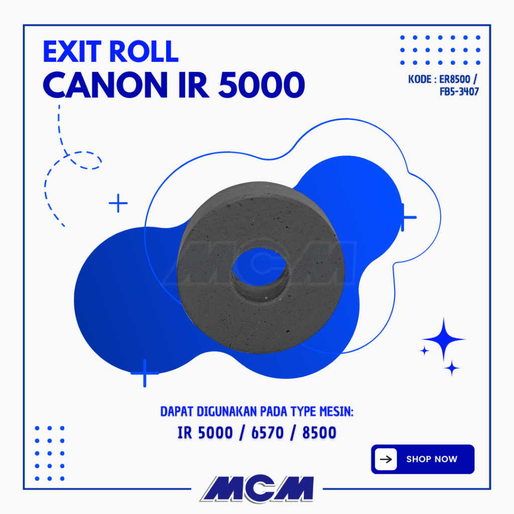 MESIN Exit ROLL SPAREPART FOTOCOPY MACHINE CANON IR 8500 6570 5000 ...