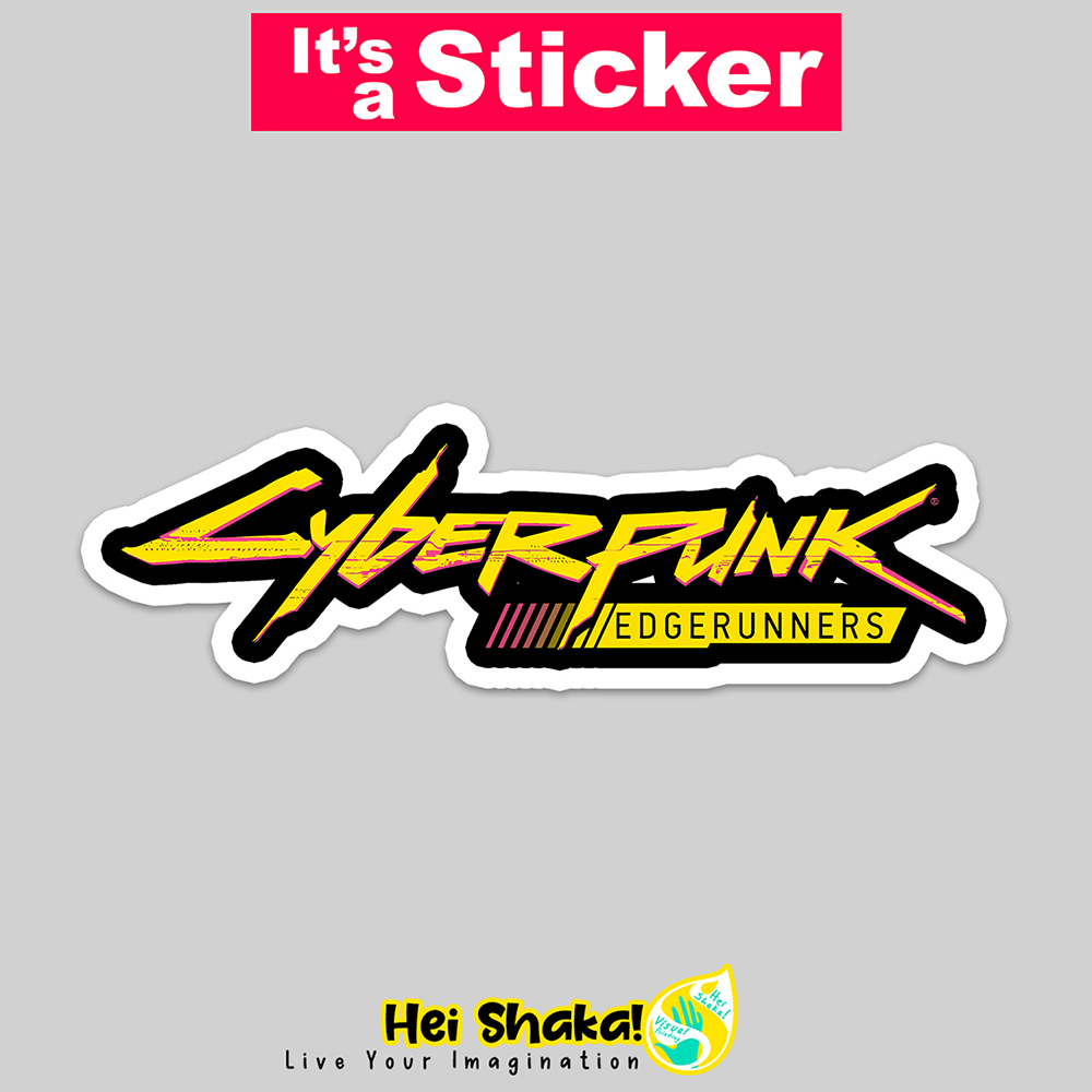 Cyberpunk Edgerunners 01 Sticker Waterproof Vinyl Sticker | Shopee Malaysia