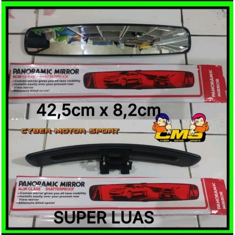 Universal center cabin rear view mirror super wide view. wide center ...