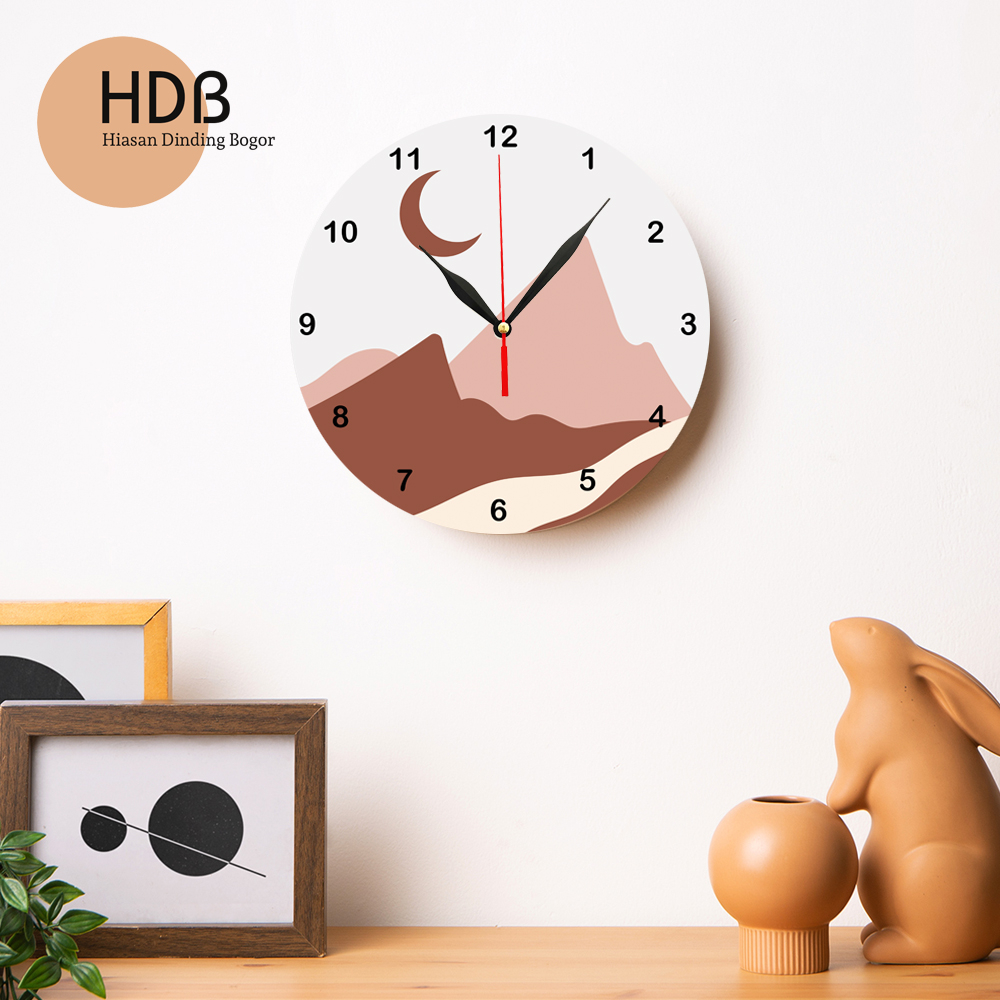 KAYU Hdb - Minimalist Aesthetic Wall Clock - Wooden Model For An ...