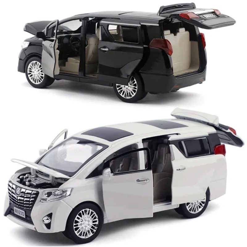 Toyota Alphard Vellfire Diecast Car Toy Miniature Lexus LM300H Toy Car ...