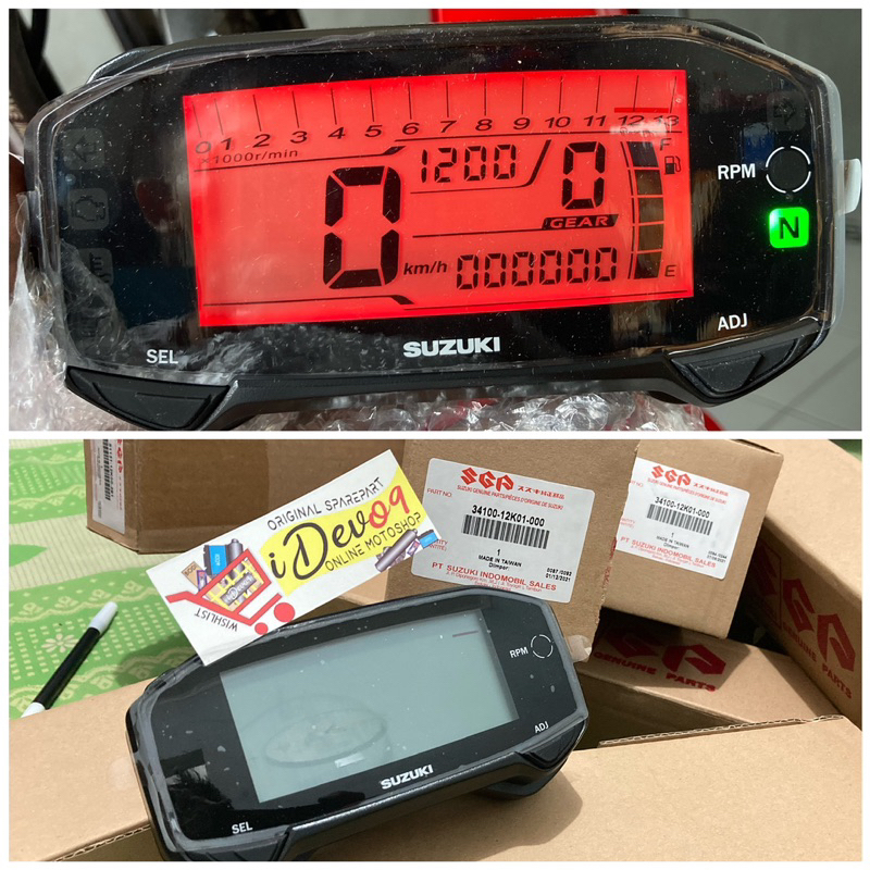 Speedometer Kilometer Odometer Satria Fu Fi Raider Fi 150 Original SGP ...