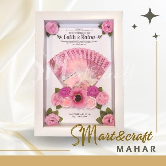 Uk 24x34 Wedding Dowry | 3d Wedding Dowry Frame | Custom Mahar Simple ...