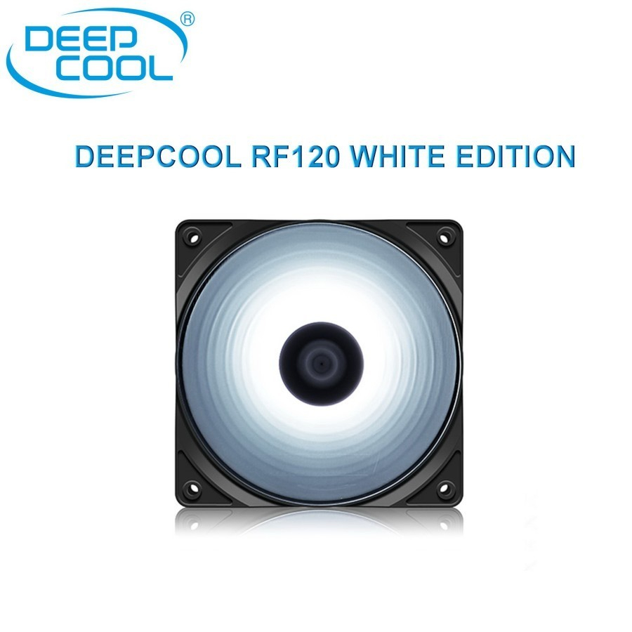 Deepcool RF120W RF 120w WHITE LED - 120mm Fan Case | Shopee Malaysia