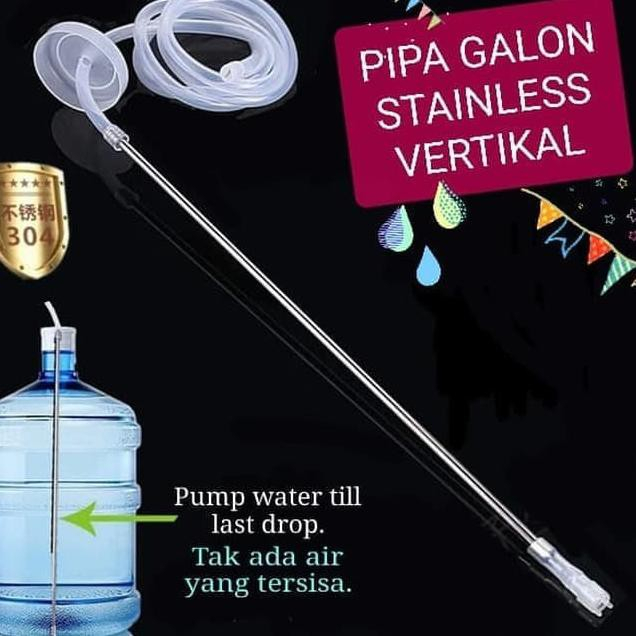 Best Gallon Stainless Hose Vertical Gallon Stainless Pipe | Shopee Malaysia