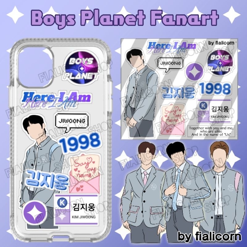 Sticker Boys Planet ZB1 Zerobaseone Zero Base One Sticker set Case HP ...