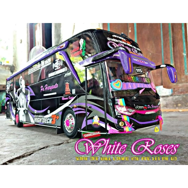 Haryanto DOBLE DECKER SUDIRO STJ KIDS PANDA JET BUS MINIATURE FULL ...