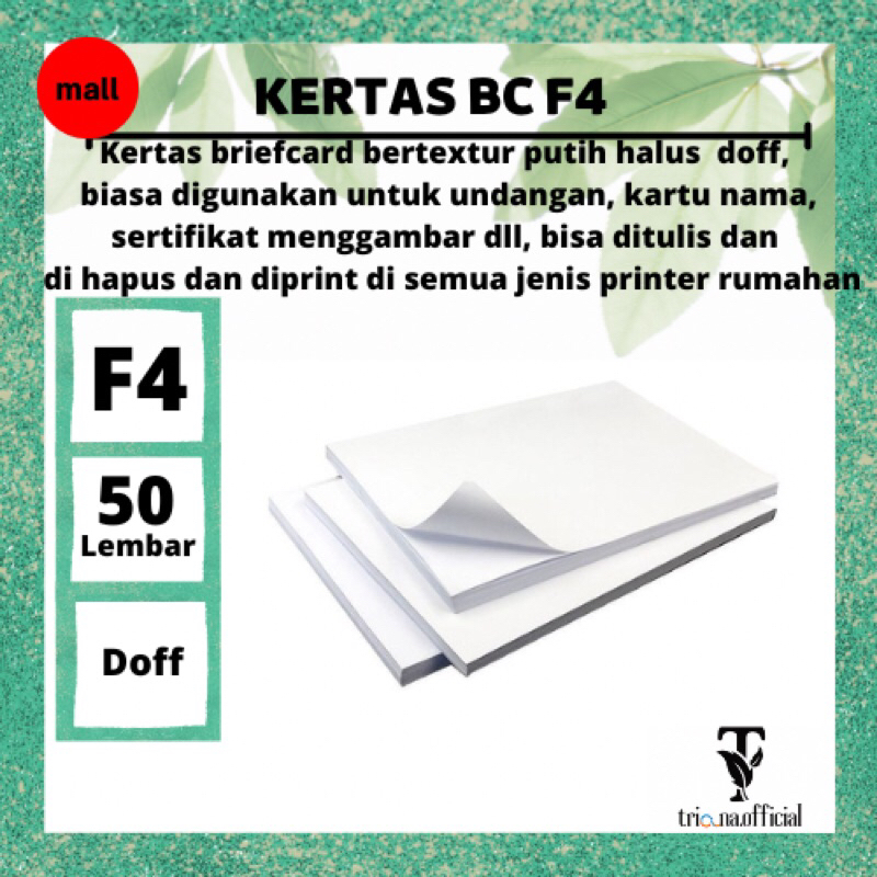 50 sheets of bc f4 paper (160gsm) | Shopee Malaysia
