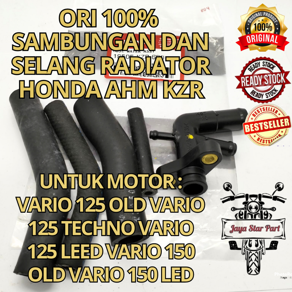 Ori 100% CONNECTION PIPE AND RADIATOR HOSE HONDA AHM KZR ORIGINAL QUALITY ORIGINAL HONDA AHM ...