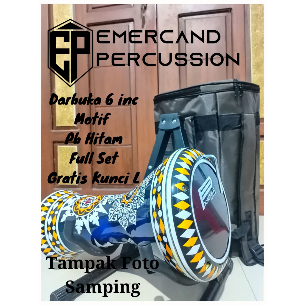 Darbuka Motif 6 inc (for learning for small children) | Shopee Malaysia