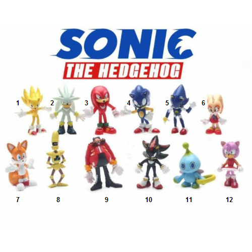 Sonic the Hedgehog Toy Super Sonic Action Figure Super Sonic the ...