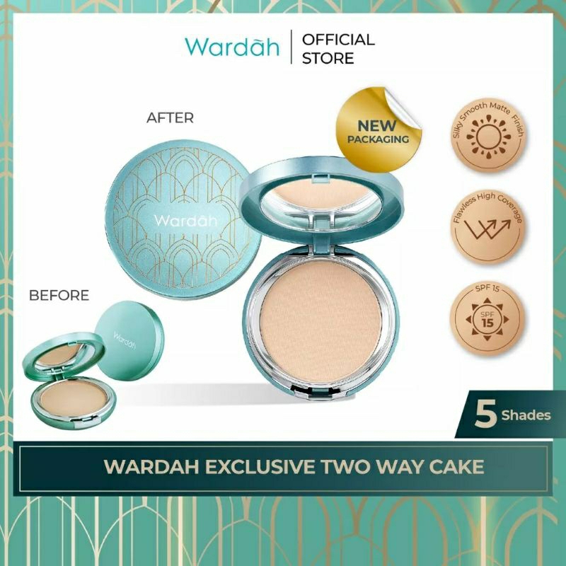 Exclusive Two Way Cake WARDAH New Packaging | Shopee Malaysia