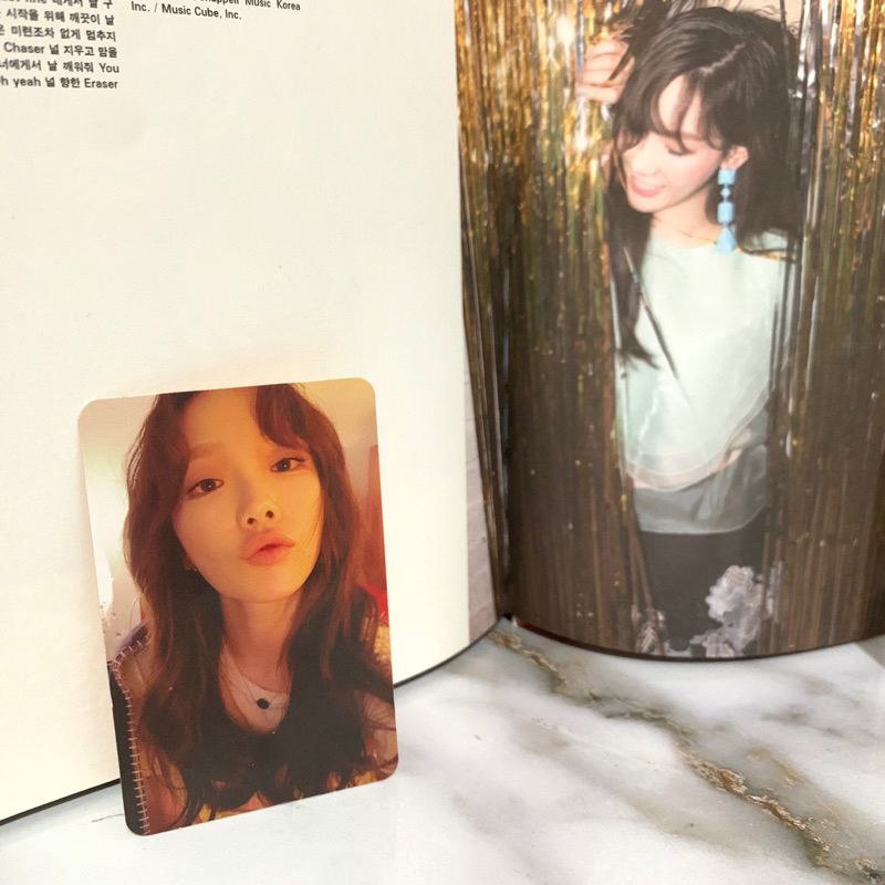 Kim Taeyeon (SNSD) Photocard (My Voice Album) | Shopee Malaysia