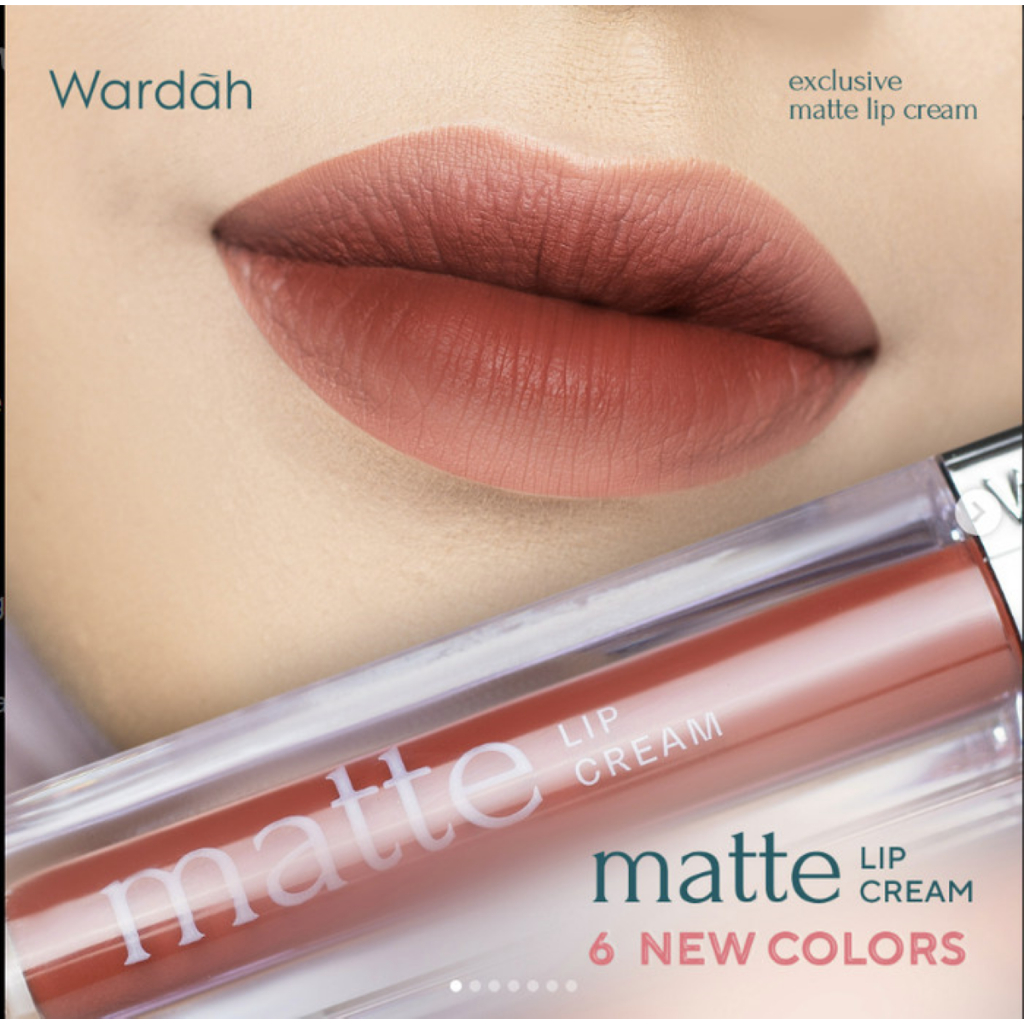 Wardah Exclusive Matte Lipcream (With The Latest Color Variants ...