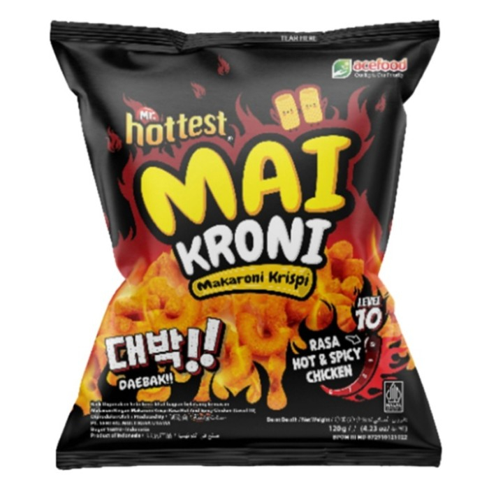 Mr Hottest Maikroni Crispy Macaroni 102g | Shopee Malaysia