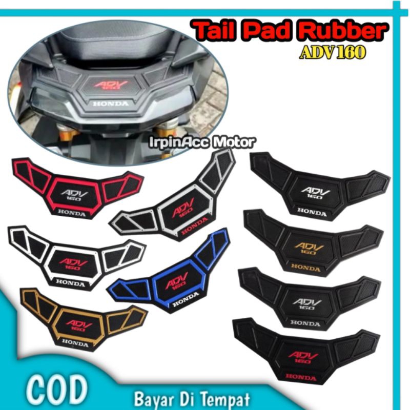 Adv 160 Rubber Tail Pad Sticker Adv 160 Premium Rubber Ducktail ...