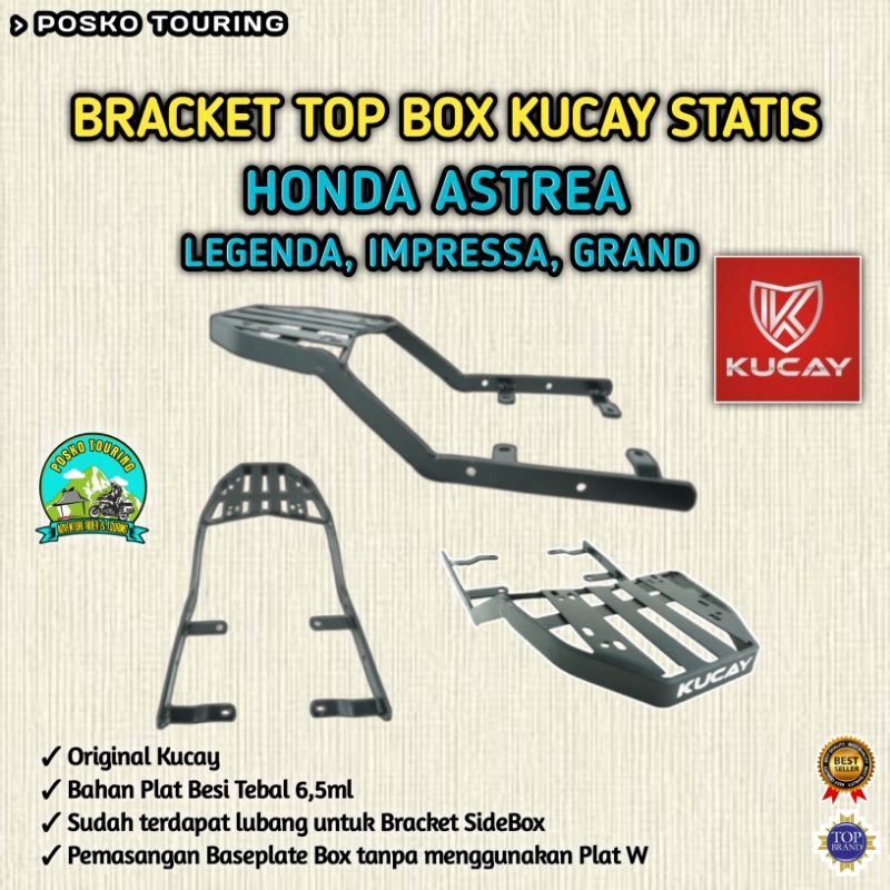 Honda Astrea Grand Bracket Box | Static Kucay Bracket | Shopee Malaysia