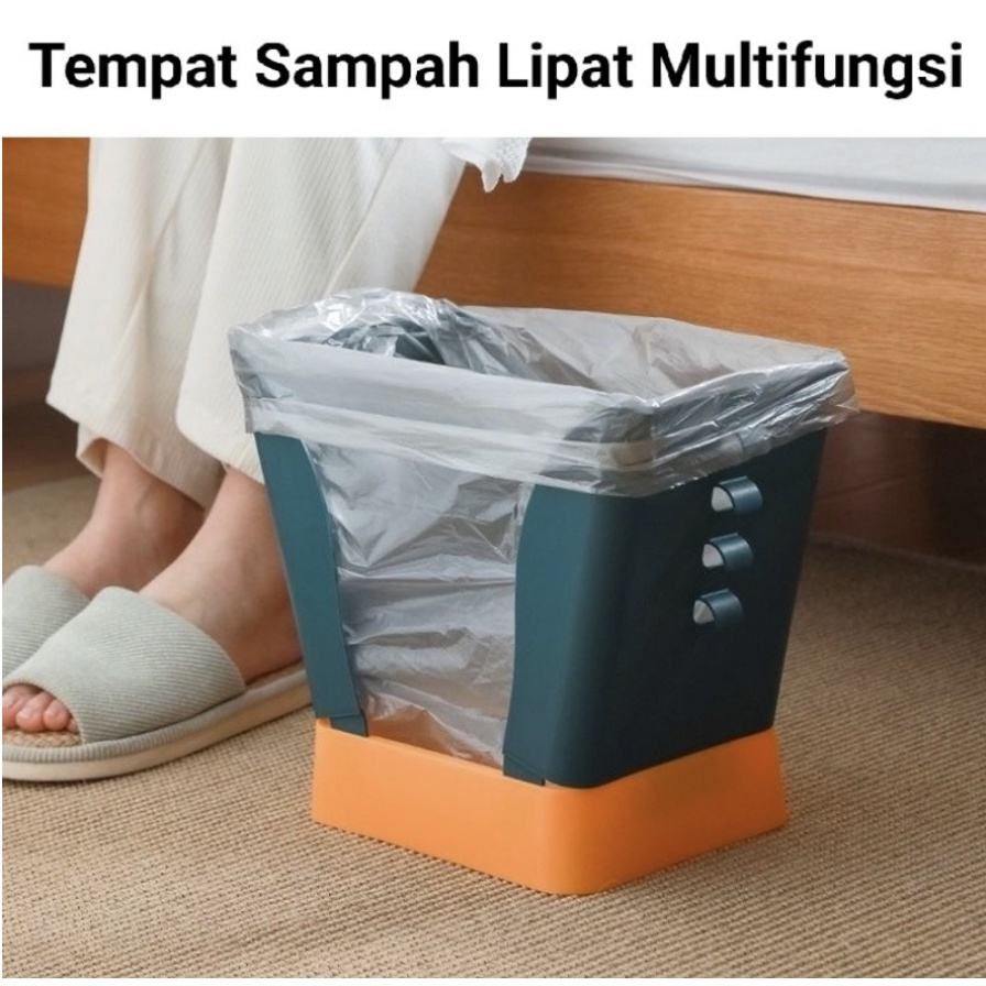 Flexible Multifunctional Folding Trash Can Magic Bin Viral Trash Can ...