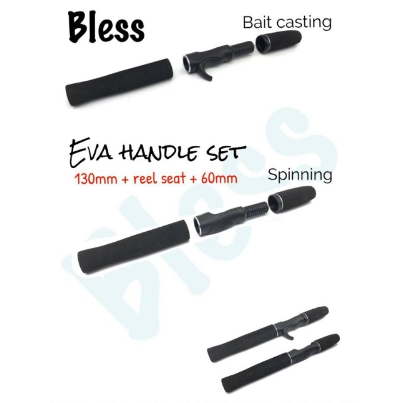 Handle Bless Set Eva- Casting/Spinning Rod Handle | Shopee Malaysia