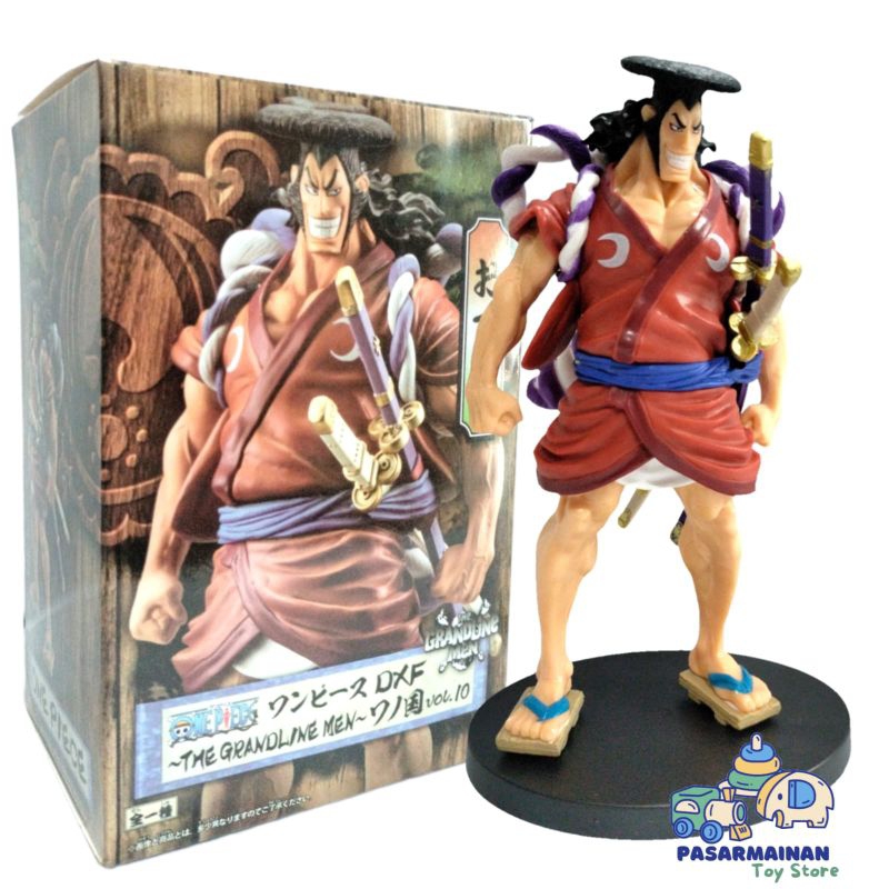 One Piece Figure DXF Kozuki Oden The Grandline Men Vol 10 Miniature ...
