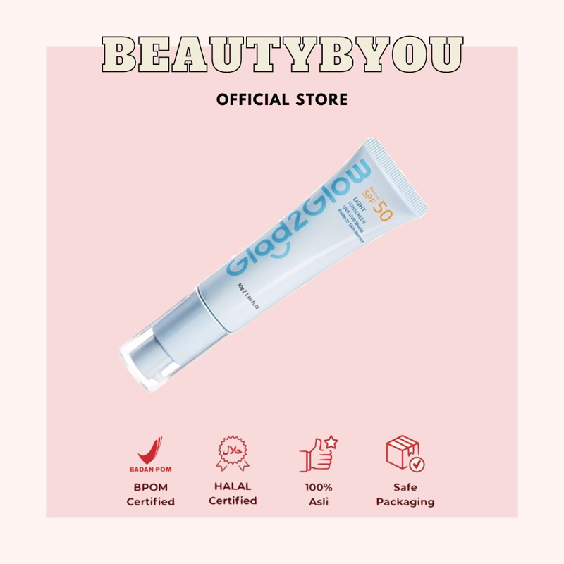 Glad2glow - G2G Light Sunscreen Gel SPF 50 PA+++ Oil Control 30 g ...