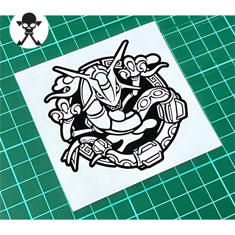 Pokemon Rayquaza Decal Sticker | Shopee Malaysia