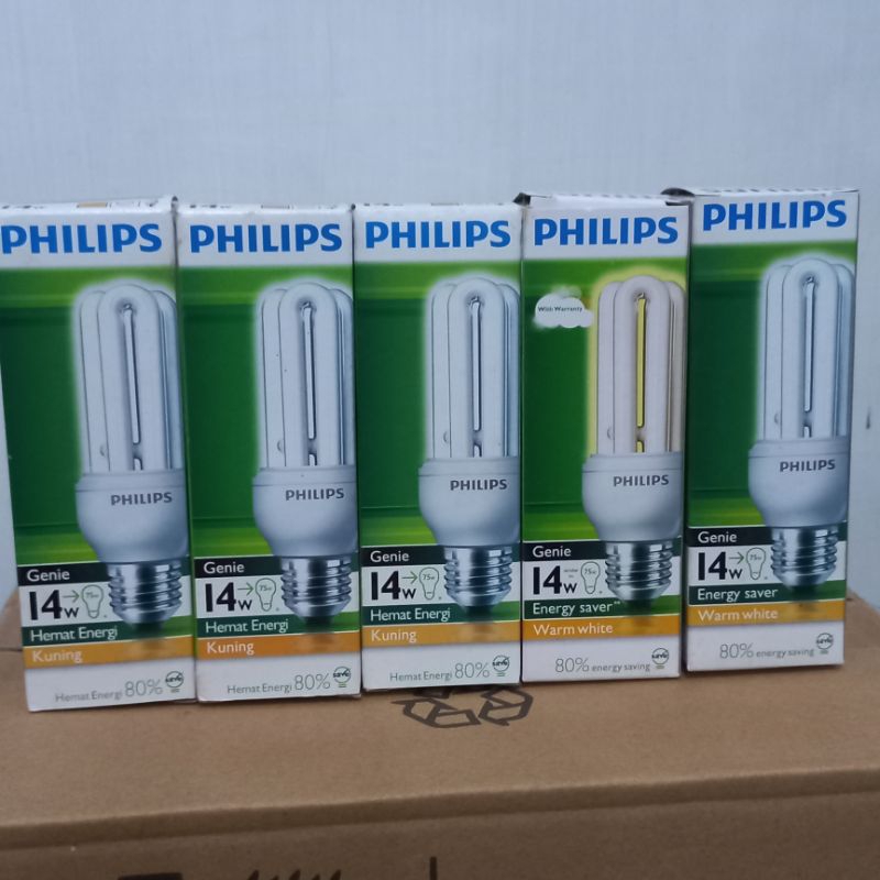 Philips Genie Lamp 8W 14W 18W Yellow | Shopee Malaysia