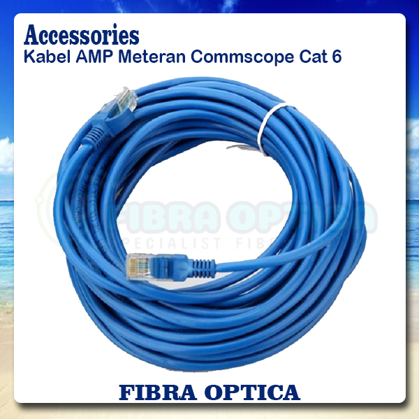 Amp / Commscope UTP Cat 6 Cable 60 meters ready to use | Shopee Malaysia