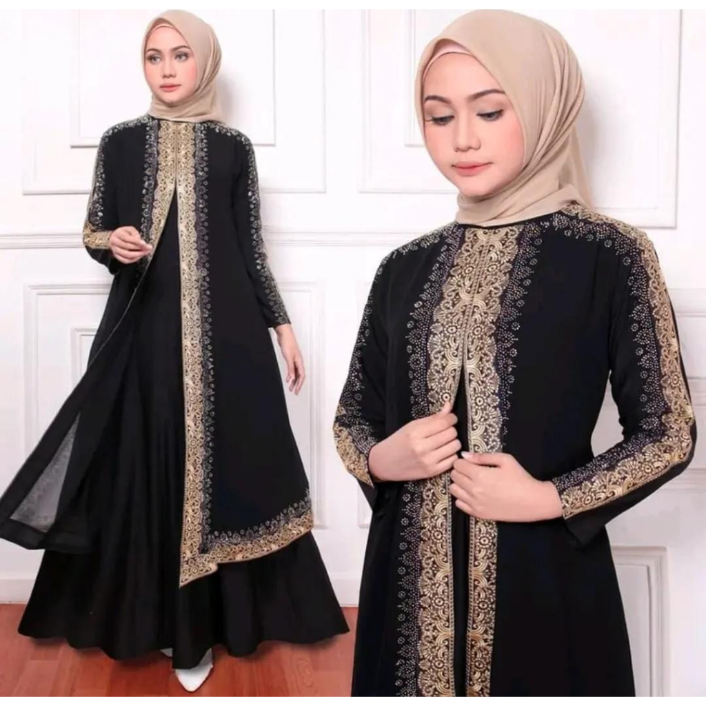 Abaya Turkey Arab Dubai Hawa AZALEA Dress Latest Muslimah Fashion ...