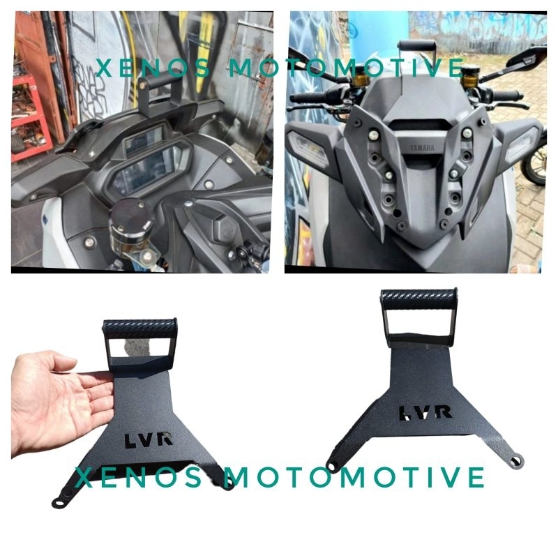 HP Gps bracket / yamaha xmax cellphone mounting bracket new 2023 gps ...