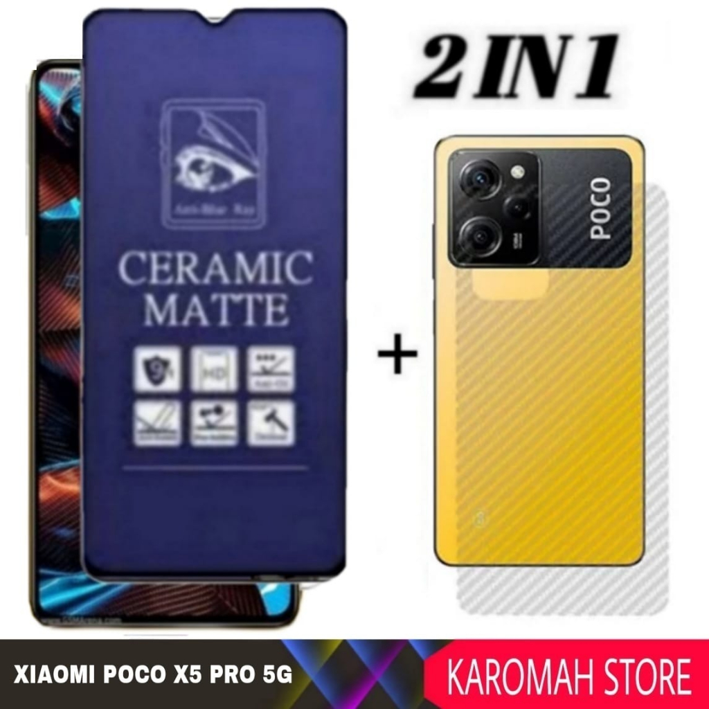 LAYAR Package 2in1 Ceramic Anti-Scratch 9H Screen/Blue Light/Broken ...